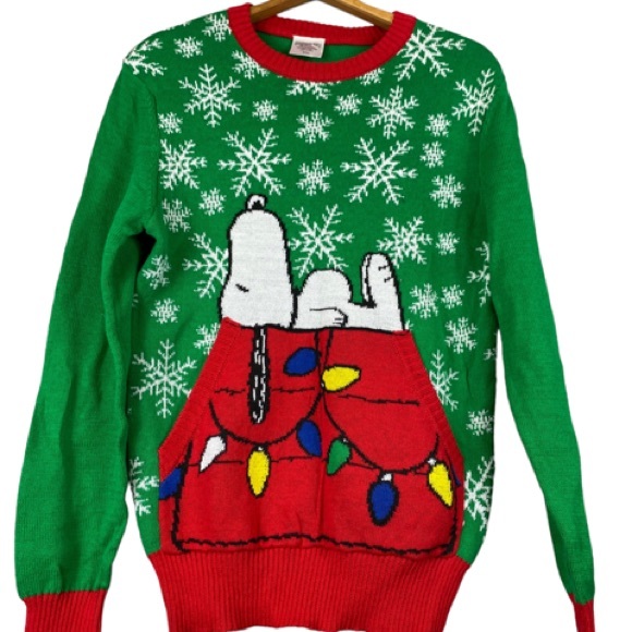 Sweaters | Snoopy Peanuts Holiday Sweater Sm | Poshmark